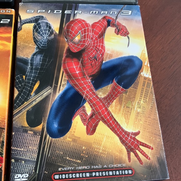 Marvel DC | Media | 7 Dvds Super Hero Marvel Dc Action Movies Spiderman ...